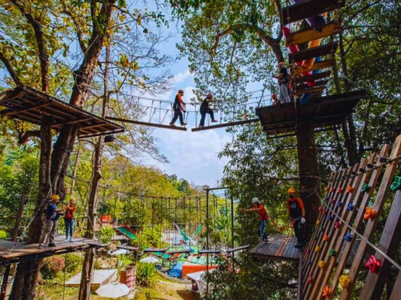 Pongyang Jungle Coaster & Zipline (Transfer) - Key Points