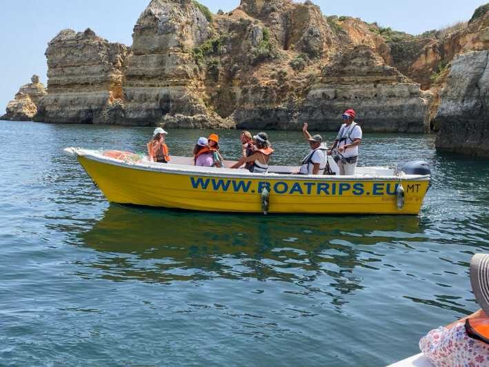 Ponta da Piedade:Express grotto tours - Key Points