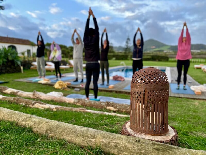 Ponta Delgada: Yoga & Brunch - An Intriguing Blend of Wellness and Local Cuisine in Ponta Delgada