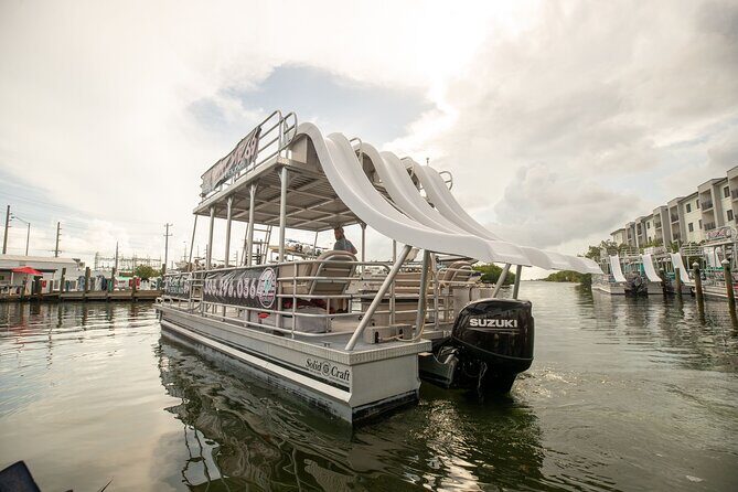 Pontoon Boat Rental with Slides from Key West - Introduction