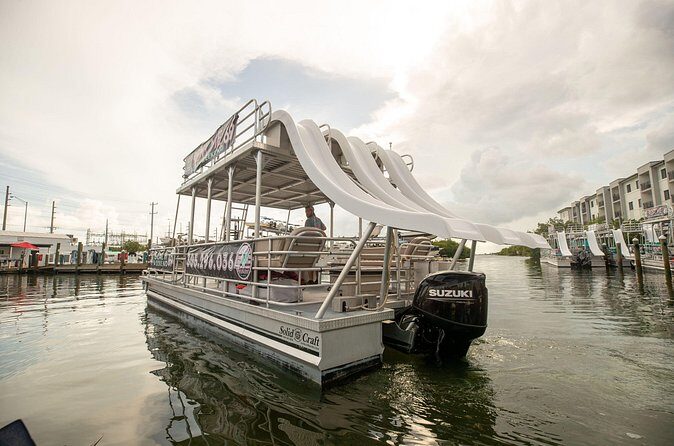 Pontoon Boat Rental with Slides from Key West - Pricing and Value