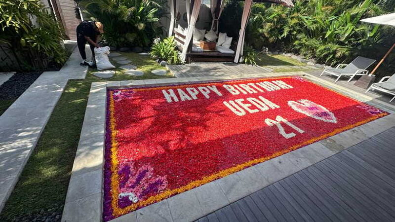 Pool Flower Decoration in Bali: All Inclusive - The Sum Up
