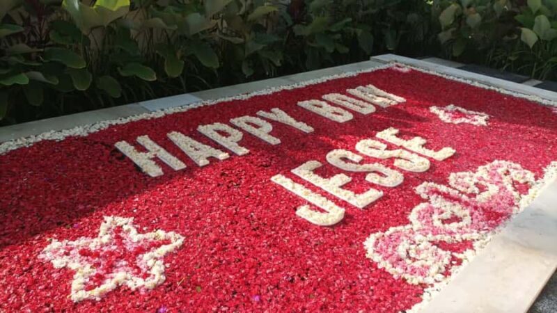 Pool Flower Decorations Bali: Birthday-Honeymoon-Anniversary - An Overview of the Experience