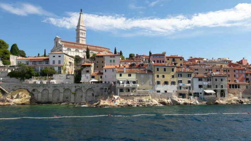 Pore: Boat tour to Rovinj with lunch and drinks - An authentic slice of Istrian coast on the water