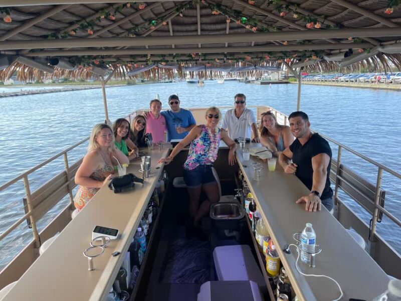 Port Jefferson: Tiki Boat Booze Cruise Tour - The Sum Up