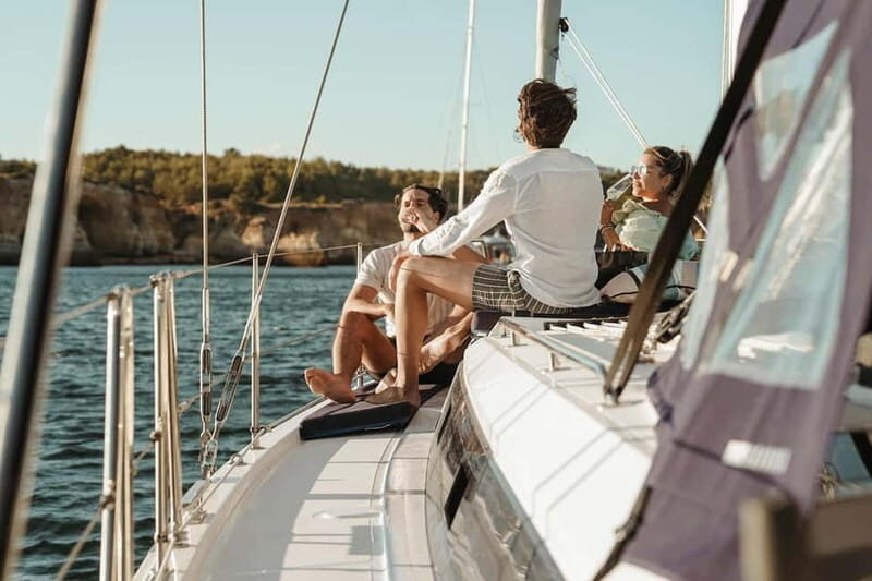 Portimao: Sunset Luxury Sail-Yacht Cruise - Key Points