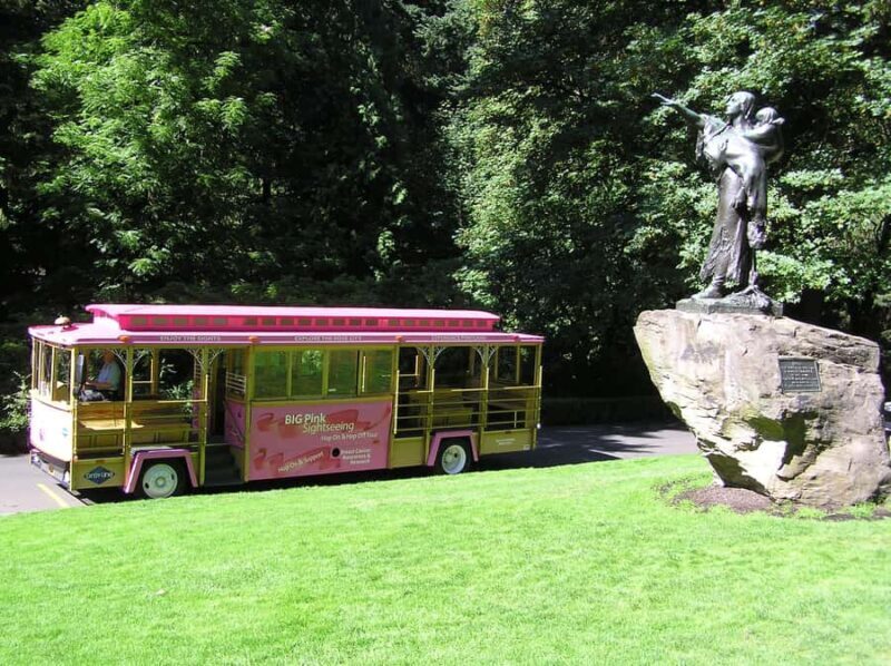 Portland, Oregon: Gray Line Pink Trolley Hop-On Hop-Off Tour - Key Points