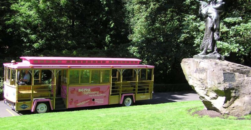 Portland, Oregon: Pink Trolley Hop-On Hop-Off Tour - The Sum Up
