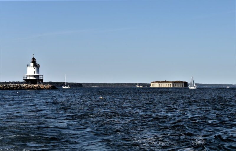 Portland: Sunset Lighthouse Cruise in Casco Bay with Drinks - The Sum Up