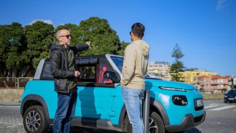 Porto: a ride along the coast in a fun eco-friendly car - The Sum Up
