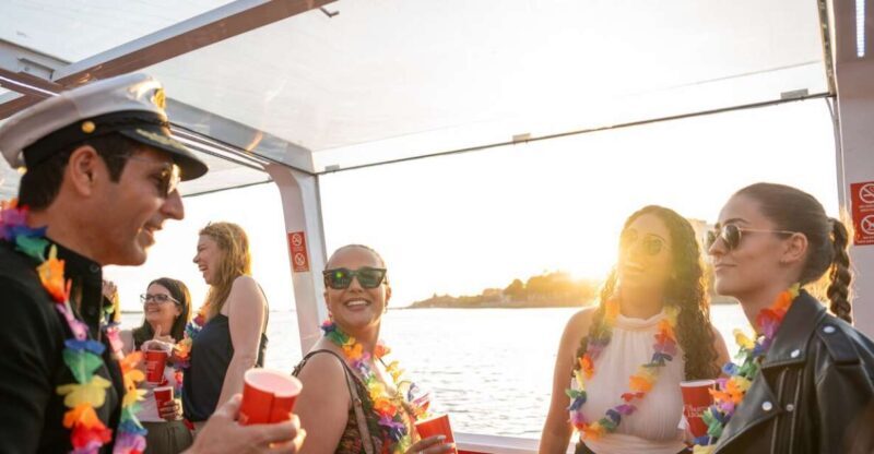 Porto: Douro River Party Boat with Sunset Option & 6 Bridges - Key Points