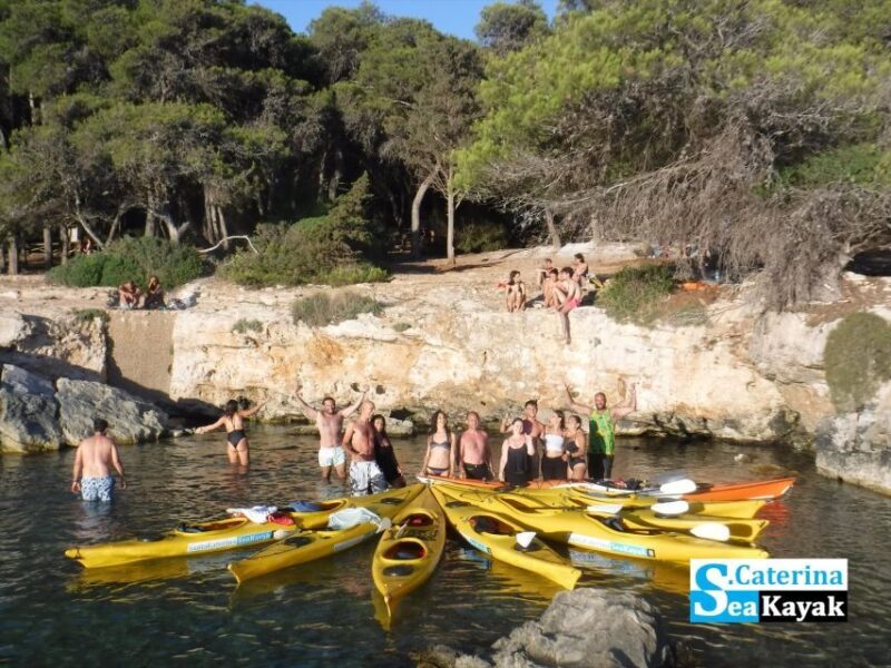 Porto Selvaggio kayak tour + cliff diving + cold springs - The Authenticity and Value of the Experience