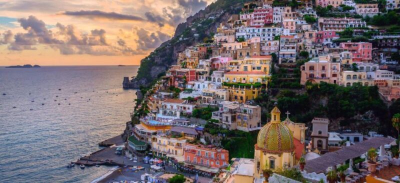 Positano and Amalfi Sharing swiming Li Gali Island - Starting from Sorrento: Convenient Pick-up and Departure