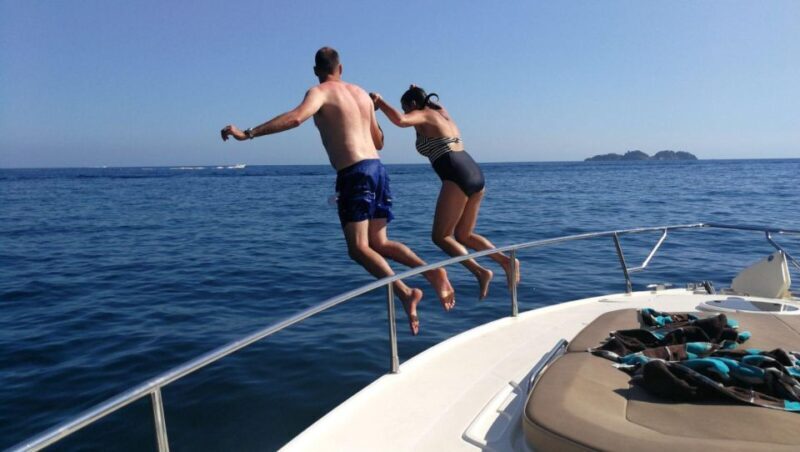 Positano and Amalfi Sharing swiming Li Gali Island - Exploring Positano: Colorful, Picturesque, and Laid-back
