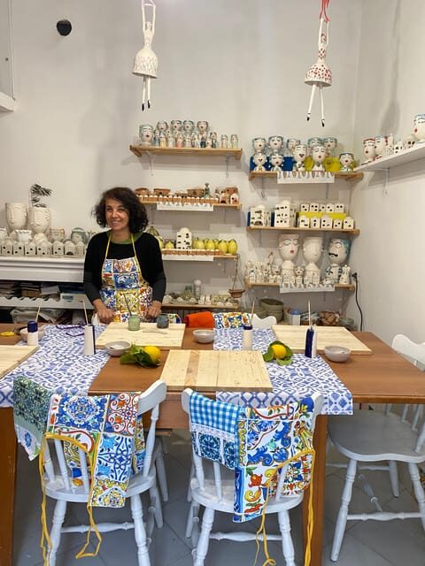 Positano: Ceramic class experience - Key Points