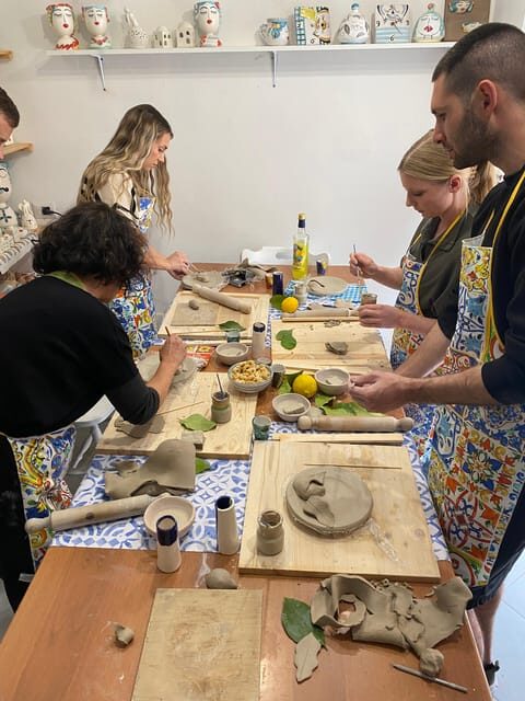 Positano: Ceramic class experience - A Practical Guide to the Positano Ceramic Class