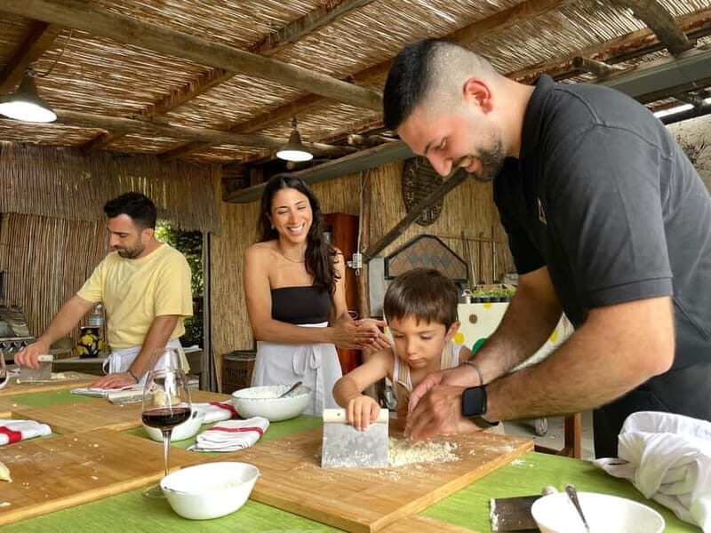 Positano: Cooking class and tasting with a view of the Galli Islands - A Laid-Back Feast and Tasting