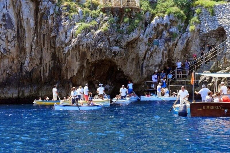 Positano: Private Boat cruise to Capri Island & Blue Grotto - Key Points