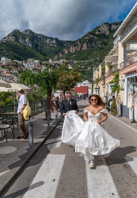 Positano : professional photo shoot 'Trash the dress' - Key Points