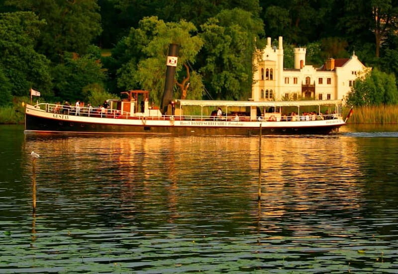 Potsdam: Original steam ship Gustav from 1908. Coal-fired, boat tour - An In-Depth Look at the Potsdam Steamship Tour