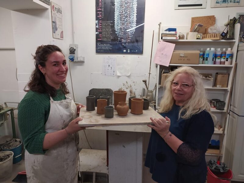 Pottery wheel workshop in Mugello, Tuscany. - Key Points