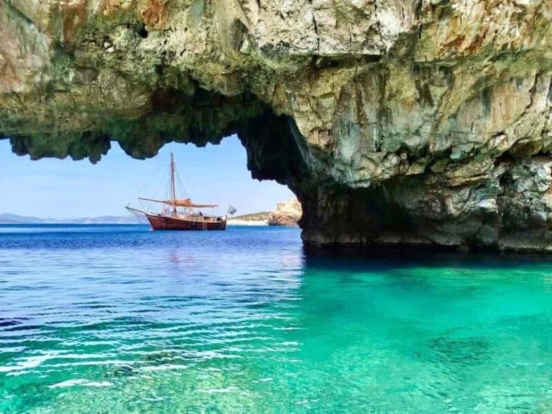 Pounta: A boat trip to the Pirate Cave - An In-Depth Look at the Paros Pirate Cave Boat Tour
