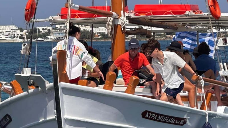Pounta: Paros & Antiparos Cruise, Swimming & Seafood Lunch - FAQs