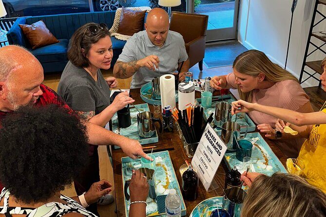 Pour Your Own Candle Making Experience with Blending & Education - How the Schedule Unfolds
