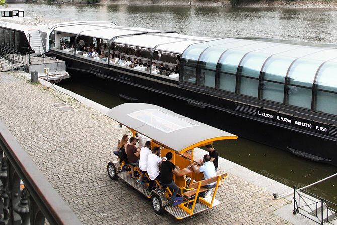 Prague: 1,5- Hour Beer Bike with Unlimited Czech Beer - A Closer Look at the Itinerary