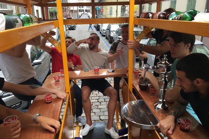 Prague: 1,5- Hour Beer Bike with Unlimited Czech Beer - The Cost and Value