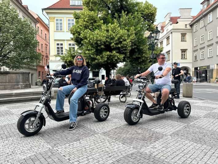 Prague: 2 hours FUN TRIKE tour in Prague with guide - A Fun and Practical Way to Tour Prague