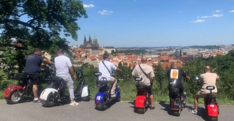 Prague 3 Hours Grand Fat-tire E-scooter Tour - Key Points