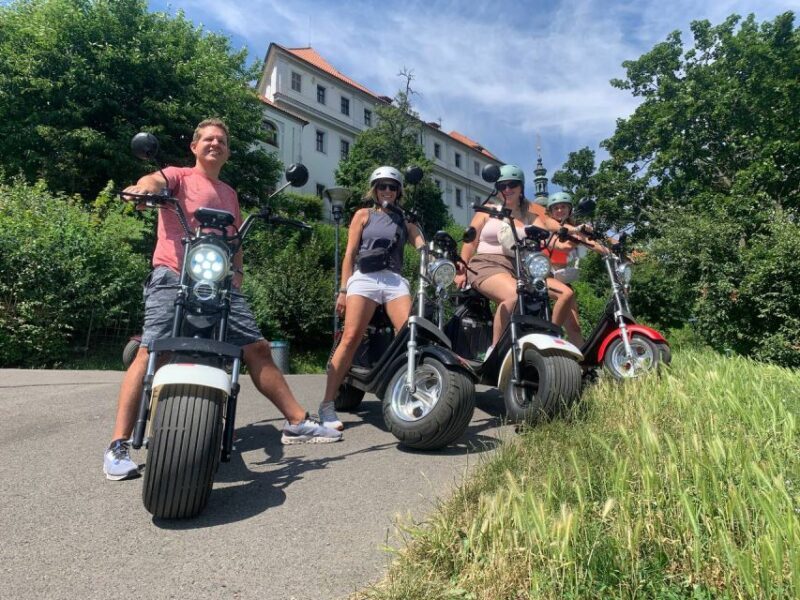 Prague 3 Hours Grand Fat-tire E-scooter Tour - An Overview of the Tour Experience