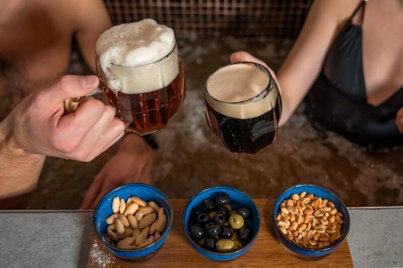 Prague: Beer Spa Experience with Unlimited Beer and Sauna - Key Points