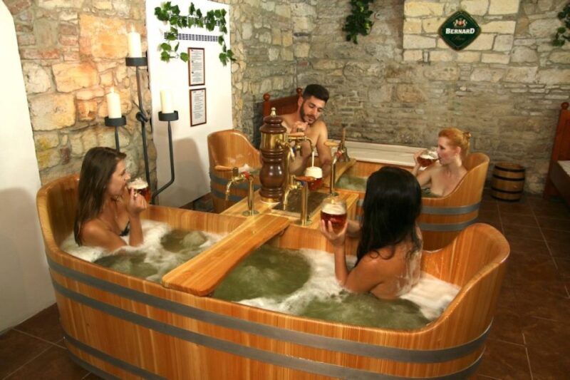 Prague: Bernard Beer Spa with Beer and Massage Option - Key Points