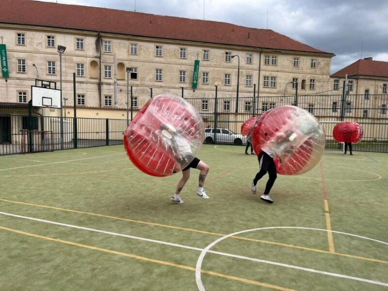 Prague: Bubbles football in city centre of Prague - An Overview of Bubble Football in Prague