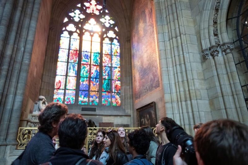 Prague Castle Interiors, Bus Tour and Vltava River Cruise - Key Points