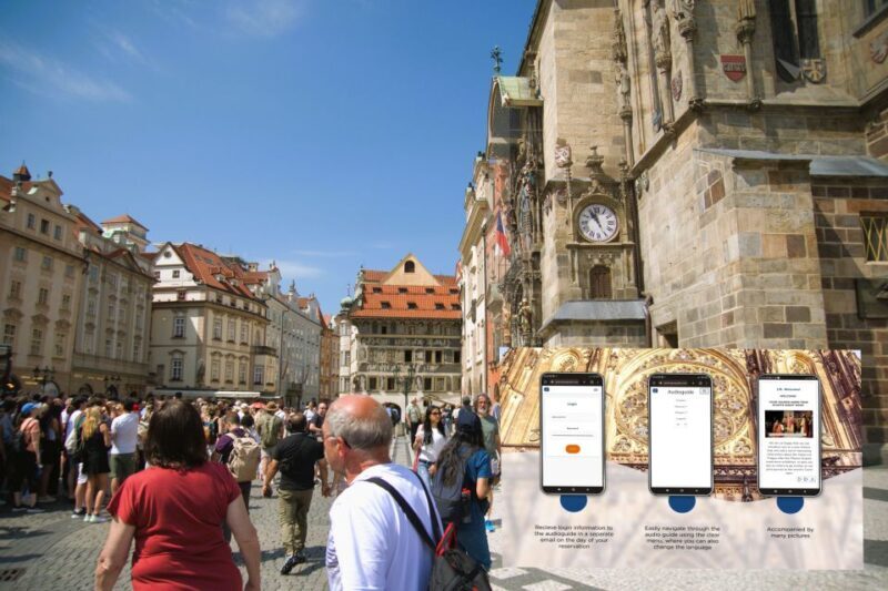 Prague: Charles Bridge Audio Guide with Tower Entry Ticket - Key Points