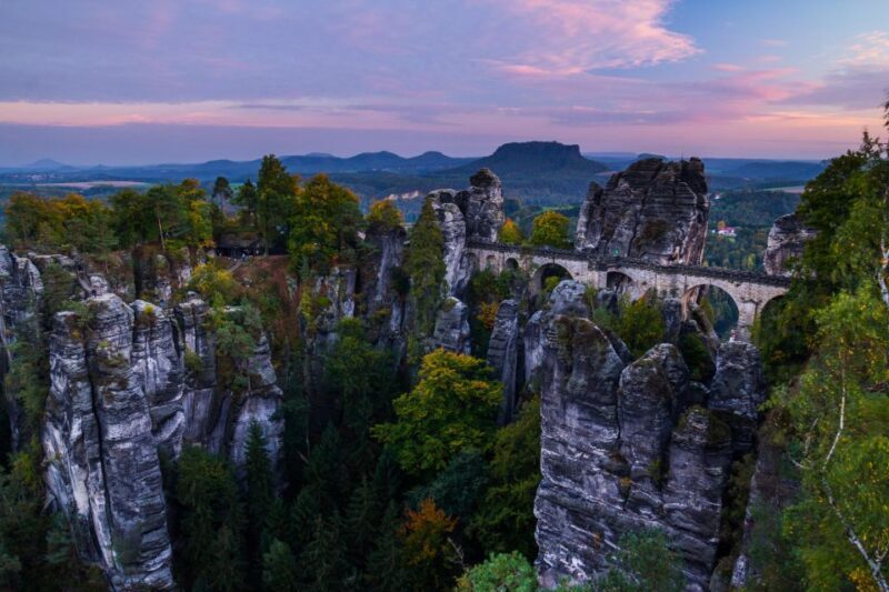 Prague: Discover BohemiaTisa Rocks, Bastei & Brewery Tour - Key Points