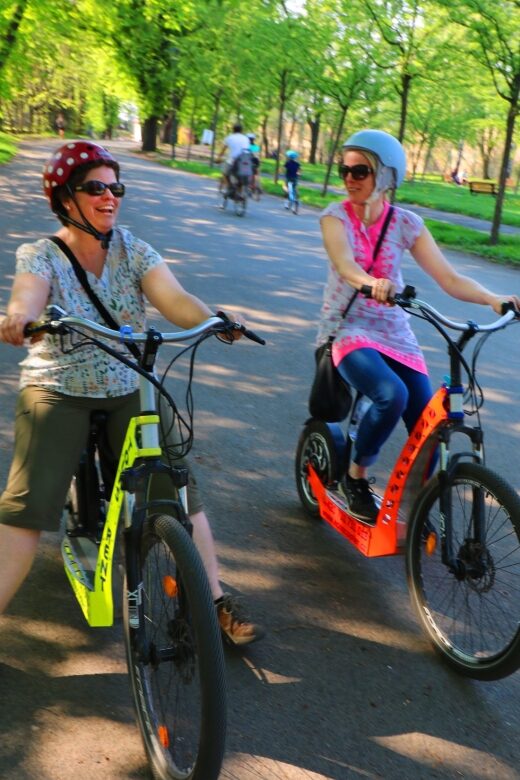Prague: E-Bike/E-Scooter Viewpoint Tour - Key Points
