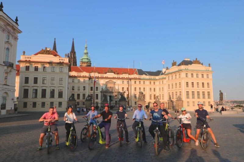 Prague: E-Bike/E-Scooter Viewpoint Tour - Authenticity and Real Experiences from Past Participants