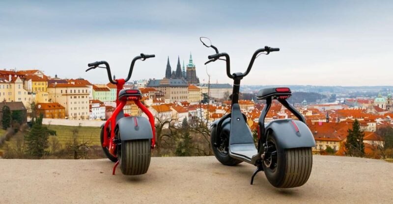 Prague: Fat Tire E-Scooter Guided Tour - Detailed Breakdown of the Itinerary