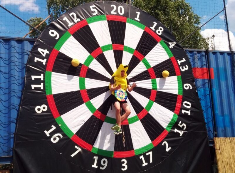 Prague : Giant Foot Darts and Giant Beer Pong Game - A Closer Look at What This Tour Offers
