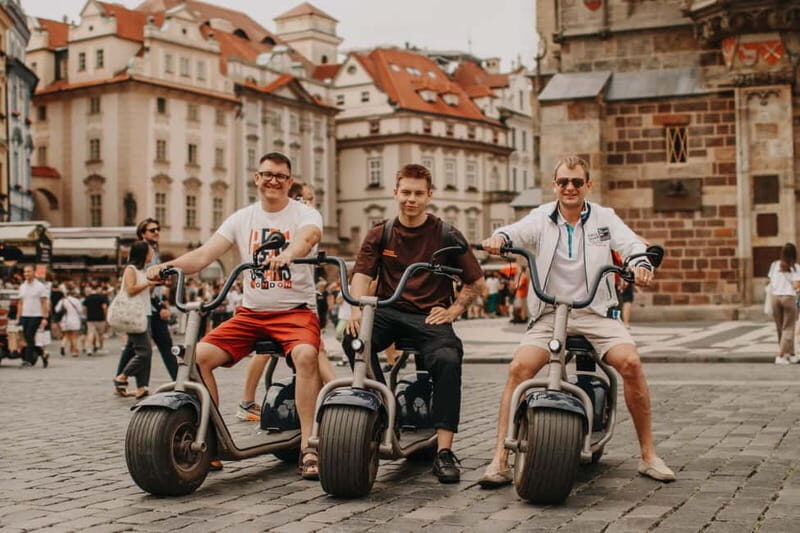 Prague: Guided Fat Tire e-Scooter Tour - Discover Pragues Highlights on a Guided Fat Tire e-Scooter Tour