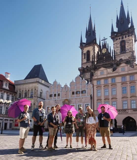 Prague: Iconic Old Town & Jewish Quarter Walking Tour - Key Points