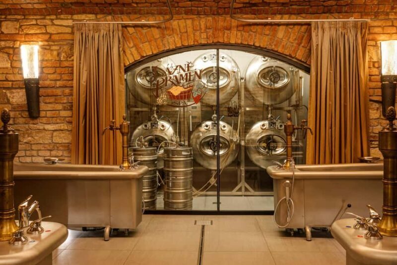 Prague: Lázn Pramen. Wine, Beer bath and Wellness SPA - Key Points