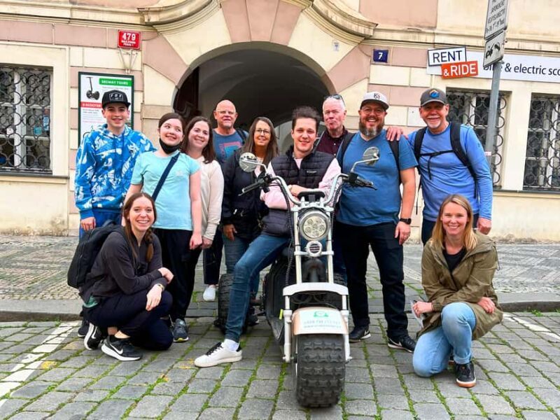 Prague: Monster Bike Trike Tour Euro Segway Experience - Key Points