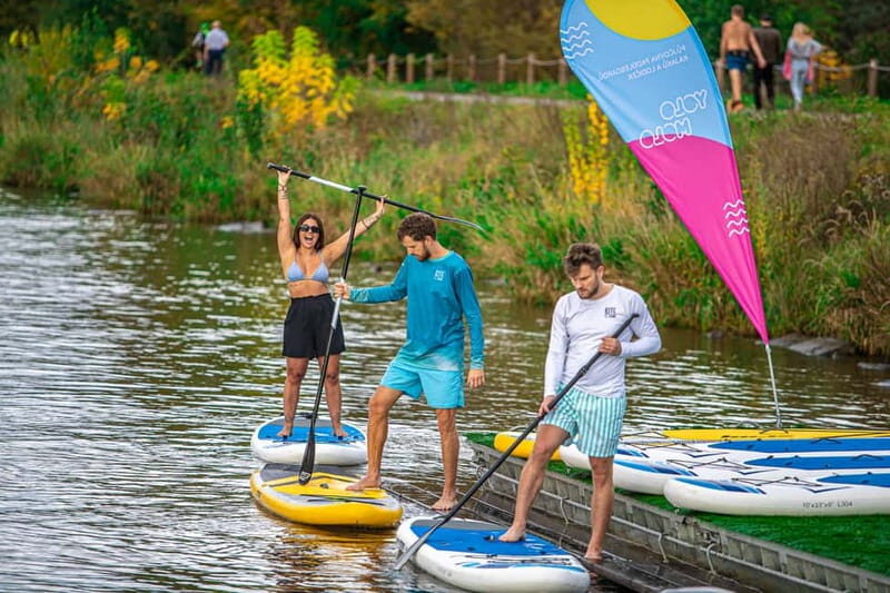 Prague: Paddleboard Rental - An Overview of the Yolo Molo Paddleboard Experience