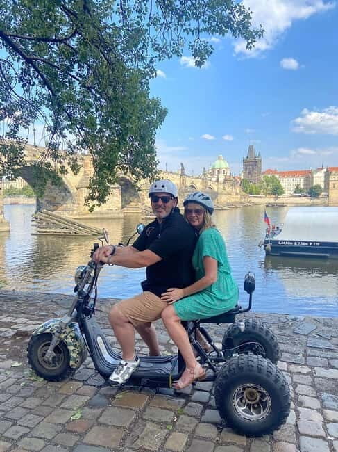 Prague: Panoramic Viewpoints Guided Electric Tricycle Tour - A Well-Designed Route with Plenty of Highlights