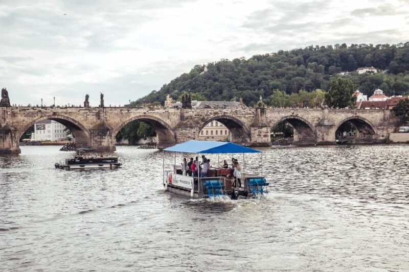 Prague: Private Cycle Boat River Tour with Beer or Prosecco - The Sum Up